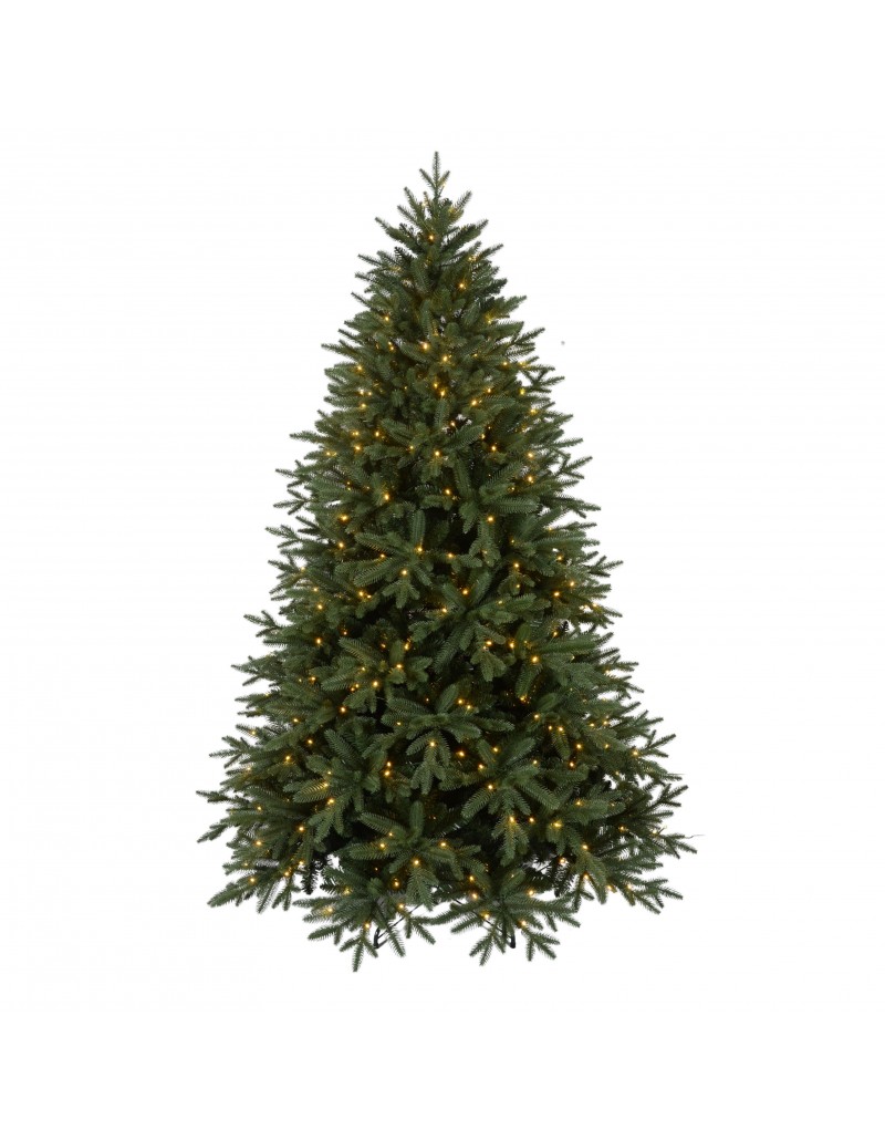 Brad artificial verde cu leduri 'The Grinch' 240cm | Atelierul Lui ...